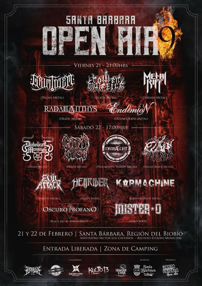 Hoy comienza el SANTA BARBARA OPEN AIR 9 - Toda la info » Metal ...