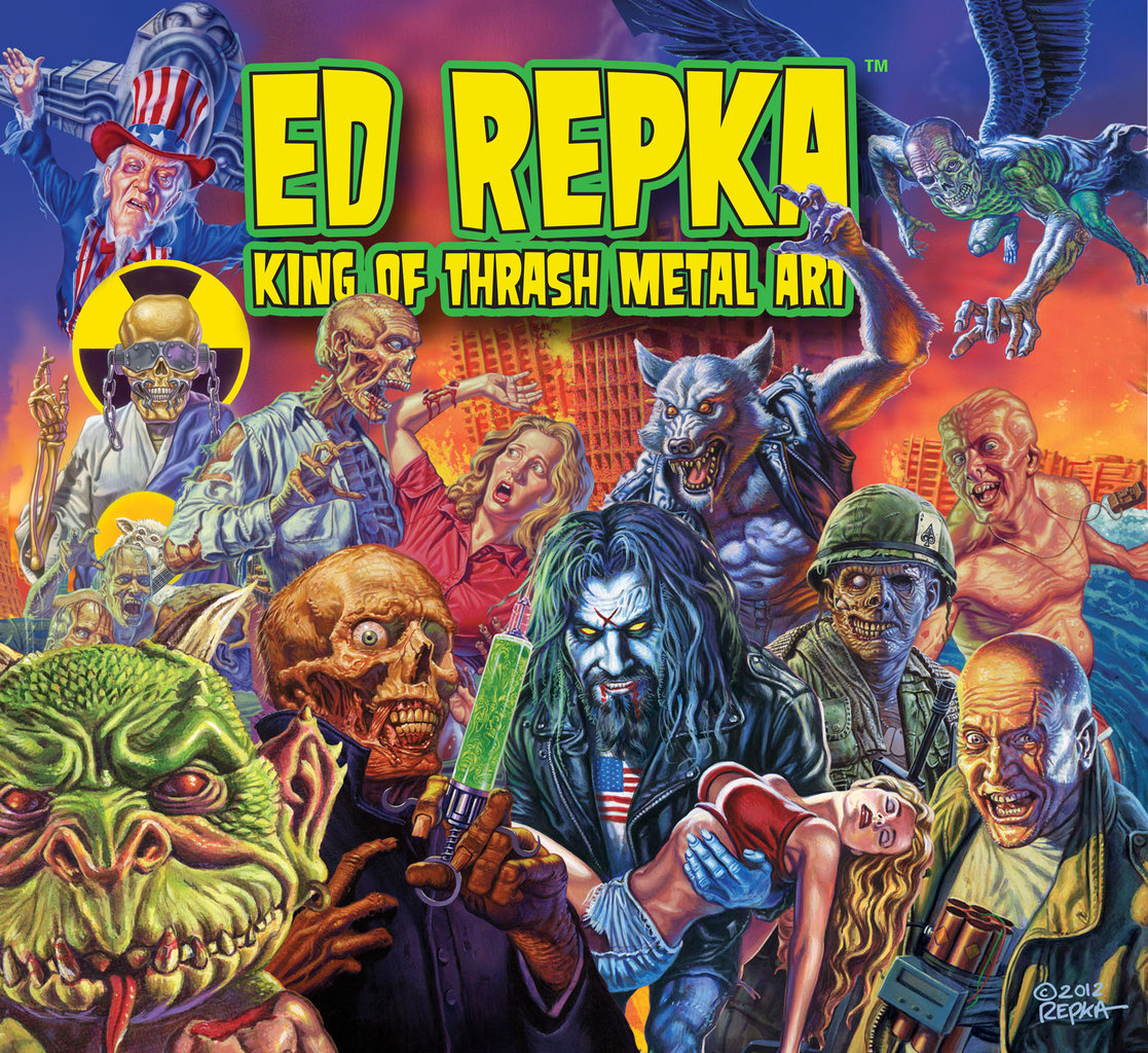 ILUSTRADORES DEL METAL II: Ed Repka » Metal Addiction Webzine