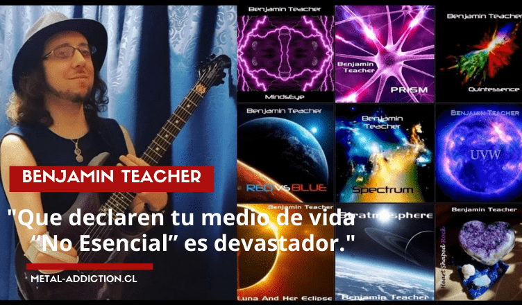 Entrevista con BENJAMIN TEACHER (Guitarrista y compositor) » Metal ...