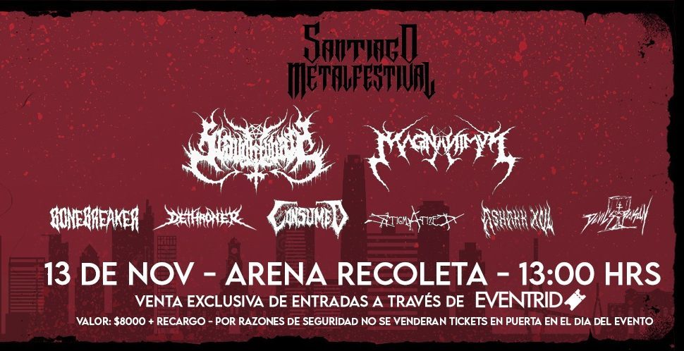 SANTIAGO METAL FESTIVAL vuelve con un line up brutal » Metal Addiction ...