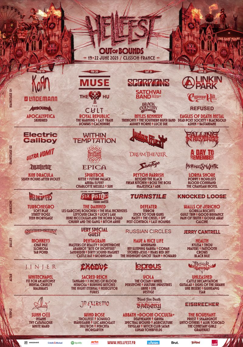 Hellfest 2025: Un cartel de ensueño para los amantes del metal » Metal ...
